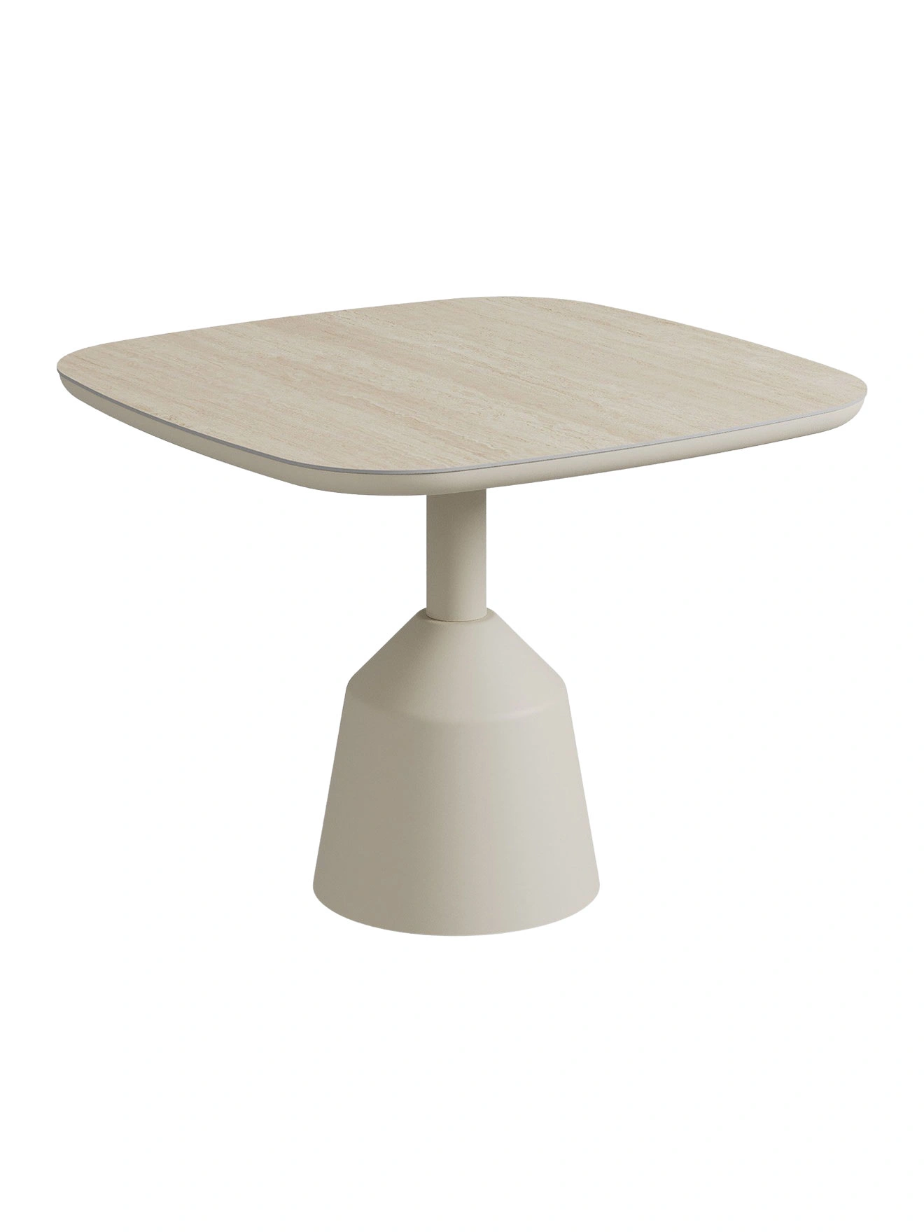 Balance Dining Table with Eased Edges – Ceramic - Florida Seating
